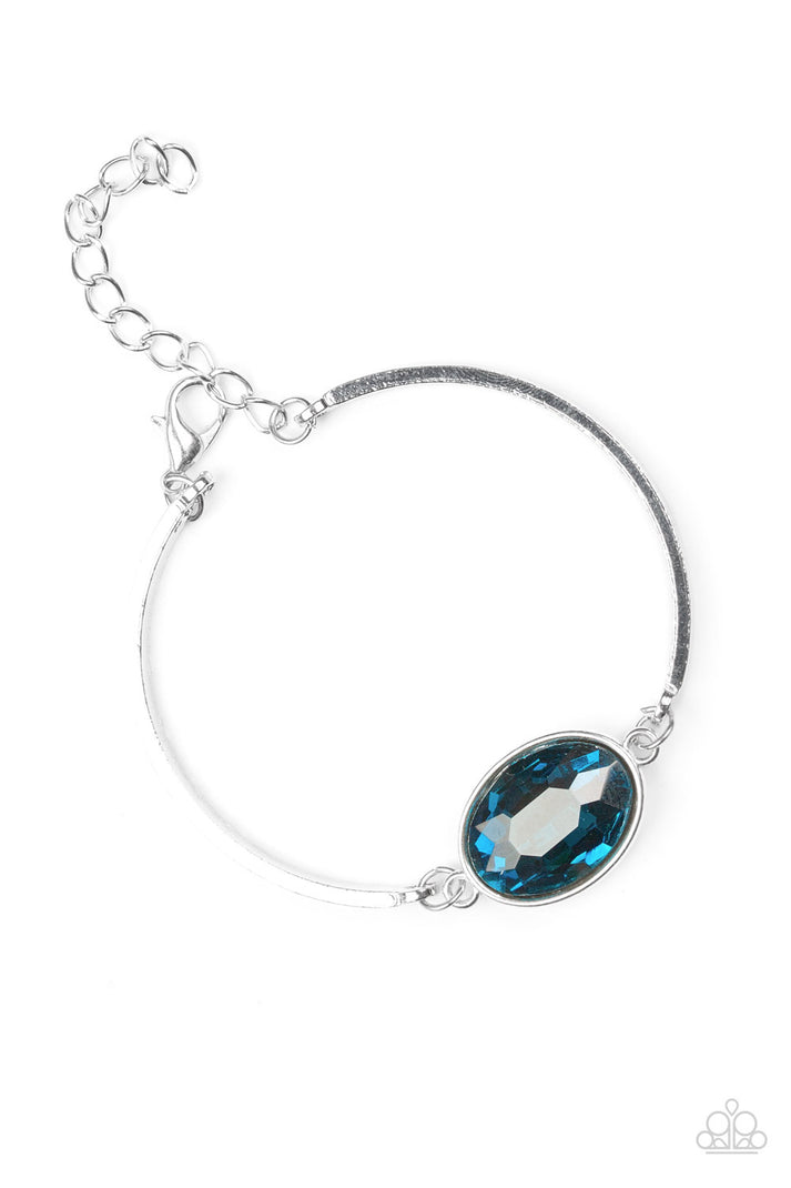 Paparazzi Definitely Dashing Blue Clasp Bracelet – Bling Me Baby